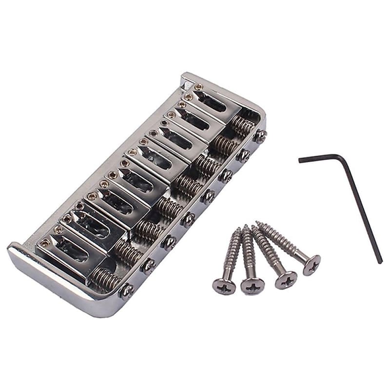 Electric Guitar Bridge 8-String Set Bass Guitar Bridge Parts | Reverb
