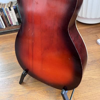 Lefty Left Handed Conversion Vintage Harmony Stella | Reverb