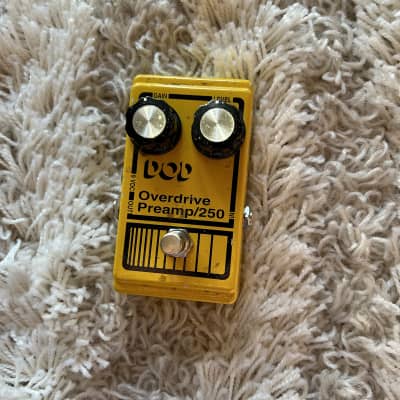 1990s DOD 250 Overdrive/Preamp w/ Box Guitar Effects Pedal | Reverb