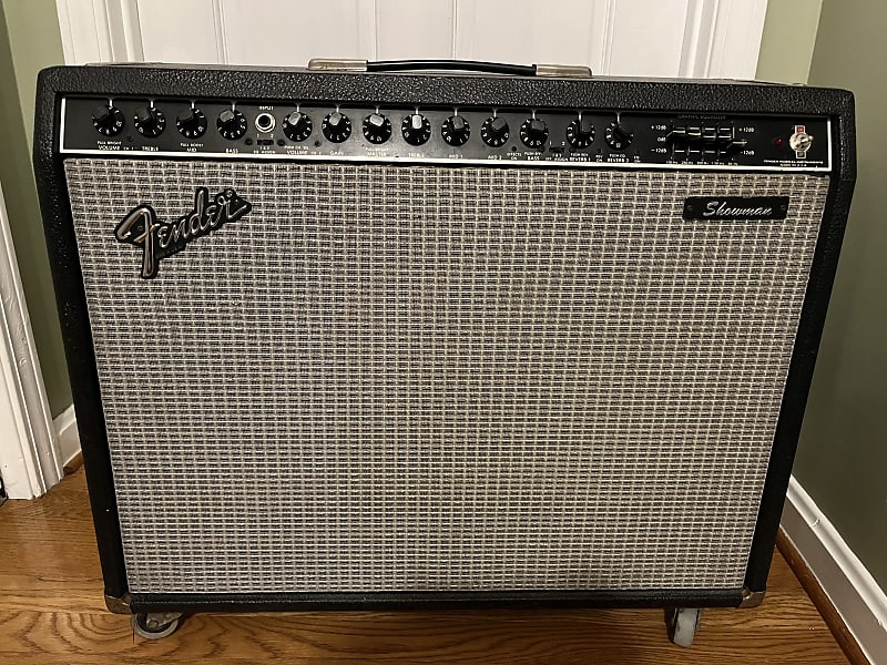 Fender Solid State Showman 1980’s - Black Tolex | Reverb
