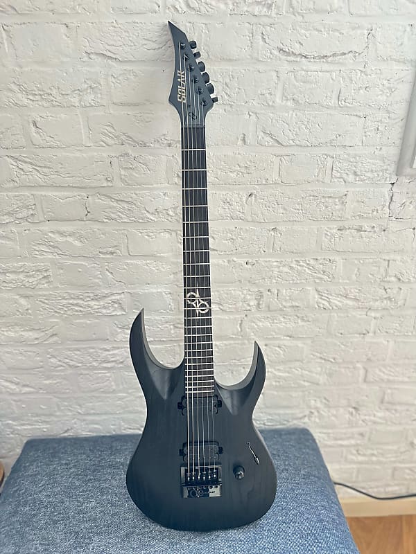 Solar Guitars A1.6BOP 2019 - Black Matte | Reverb