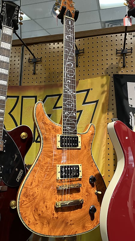 Samick Sonata Signature Burlwood SPG-650 KF N Electric Guitar | Reverb