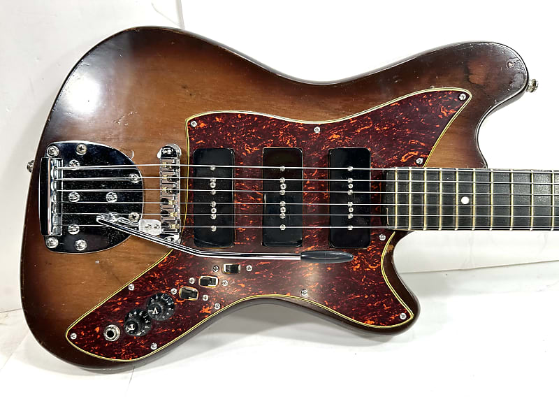 Russian Opøeń electric 7 string guitar with modified | Reverb