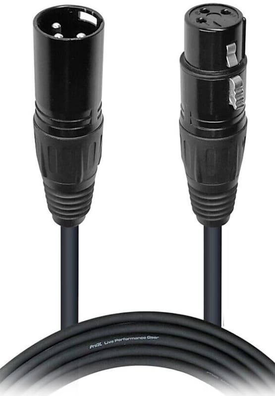 ProX XCP-DMX50 50 Ft. DMX XLR3-M to XLR3-F Premium Cable | Reverb
