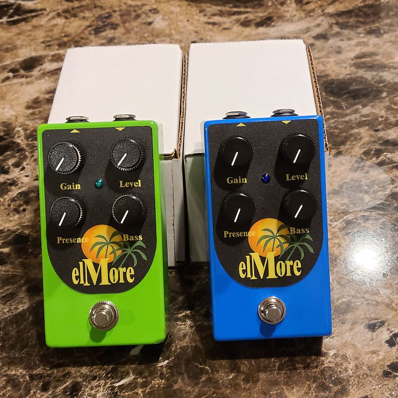 RFO Electronics El More Overdrive Blue / Green | Reverb