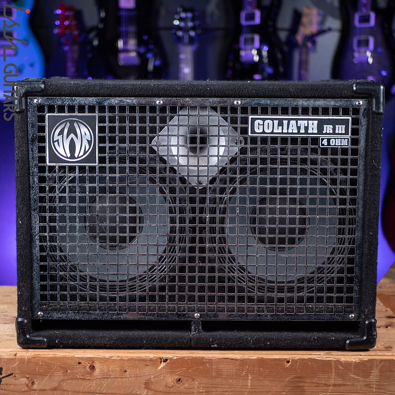 SWR Goliath Jr III 4 Ohm Bass Cabinet Black/Chrome | Reverb