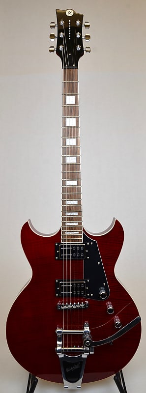 Reverend Manta Ray Ltd. Edition w/ Railhammer HB Flame | Reverb Canada