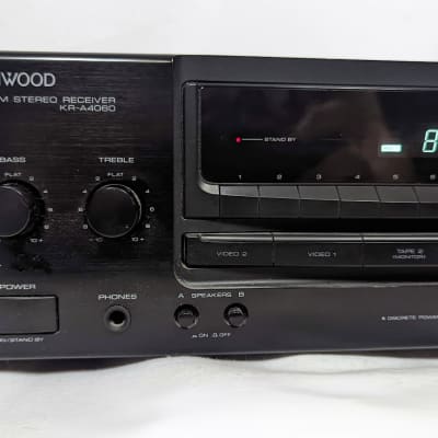 Kenwood KR-A4060 FM/AM Stereo Receiver No Remote - Tested & | Reverb