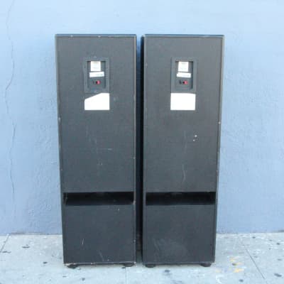 Pro Studio Floor Speakers PS413Y - Black | Reverb