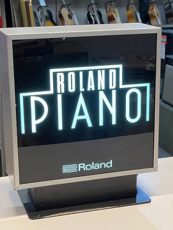 Roland Retro/Vintage Advertising Sign | Reverb