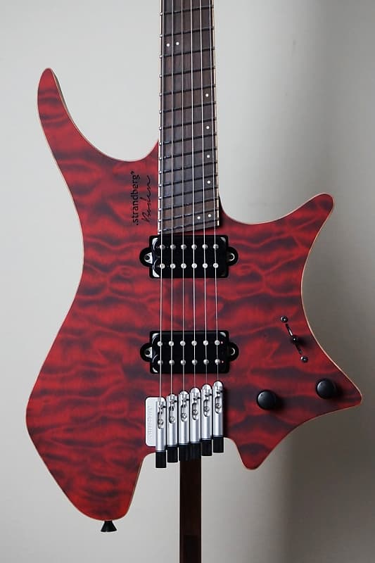 Strandberg Boden J6 Custom 6A Quilt Maple Top "NMF" [Made in | Reverb