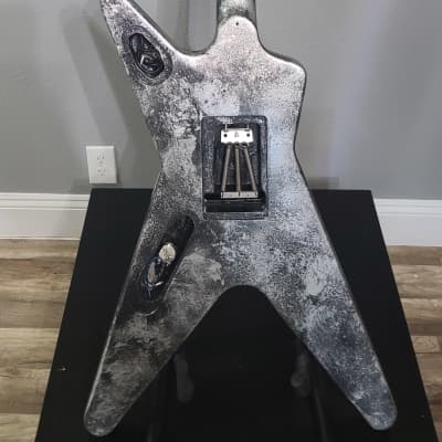 Dean ML Shadow ML, modified, hotrod ML, Floyd Rose, concrete | Reverb