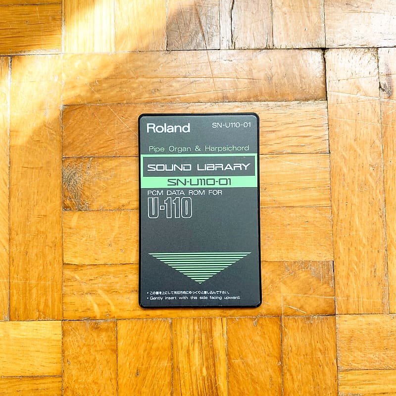 Roland SN-U110-01 “Pipe Organ and Harpsichord” – Rare PCM | Reverb