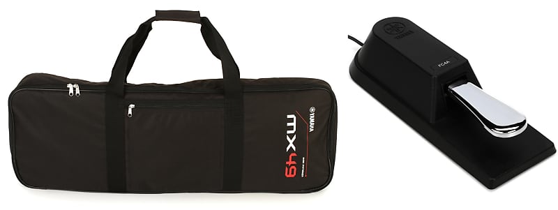 Yamaha MX49 Keyboard Gig Bag Fitted carry bag for Yamaha MX49 | Reverb