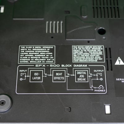 Pioneer EFX-500 Live Performance / DJ Effects FX Unit | Reverb