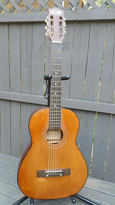 Nice Vintage 1972 Strad-O-Lin Acoustic Parlor Size Guitar | Reverb
