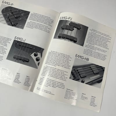 EMG Pickups 1980s Catalog, Original | Reverb