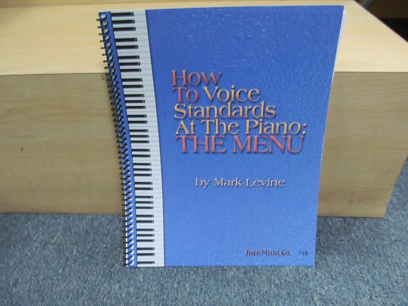 Sher Music How To Voice Standards At The Piano: The Menu by | Reverb