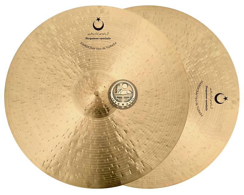 Pergamon Cymbals 12" Traditional Jazz Hi-Hat Paper Thin | Reverb