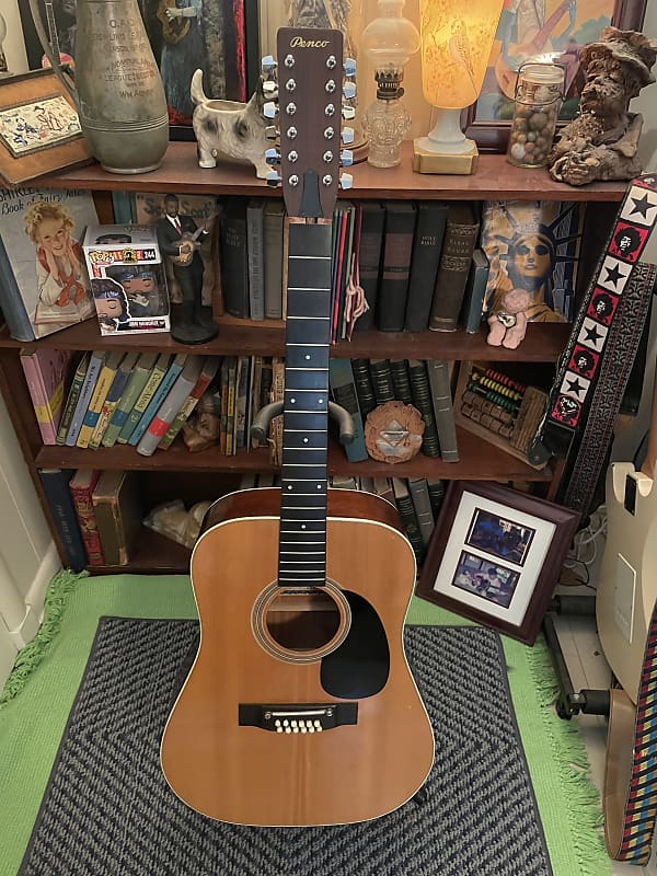 1970’s Penco A 20 12 STRING ACOUSTIC | Reverb