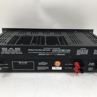 SAE 3100 Power Amplifier | Reverb