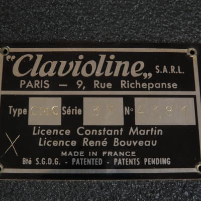 Selmer Paris Clavioline model CMC (restored by Daniel Kitzig) | Reverb
