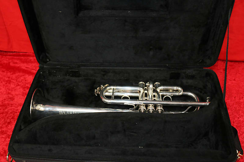 F.Besson Meha C Trumpet- Silver | Reverb