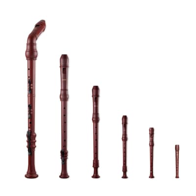 Vintage Kung Rosewood and Bone Sopranino Recorder-Plays | Reverb