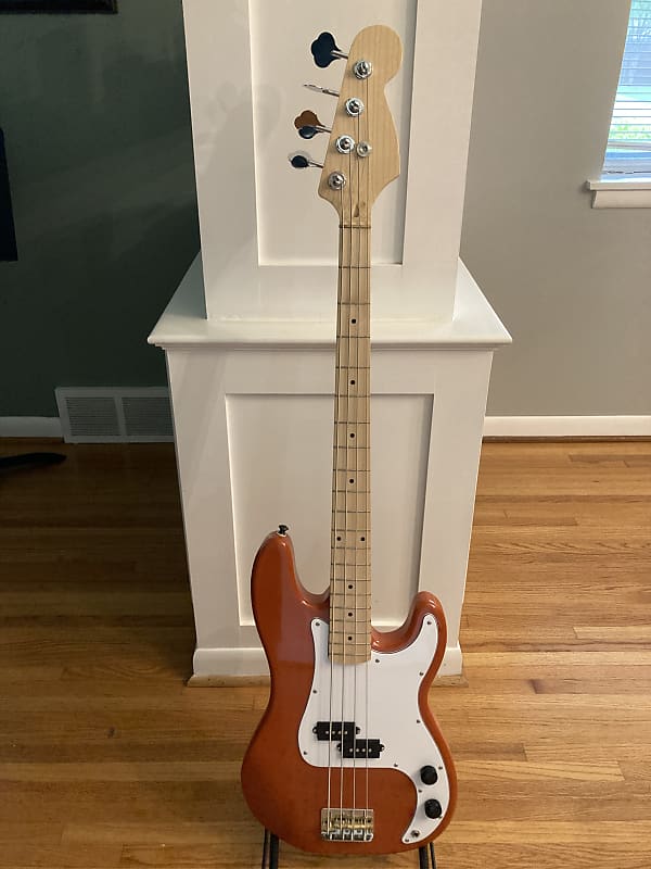 Parts Precision Bass - maple neck, upgrades, very nice! | Reverb