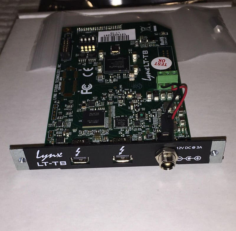 Lynx LT-TB Thunderbolt LSlot Interface for Aurora & Hilo | Reverb