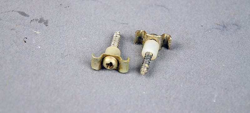 1970s Fender String tree pair original vintage parts luthier | Reverb