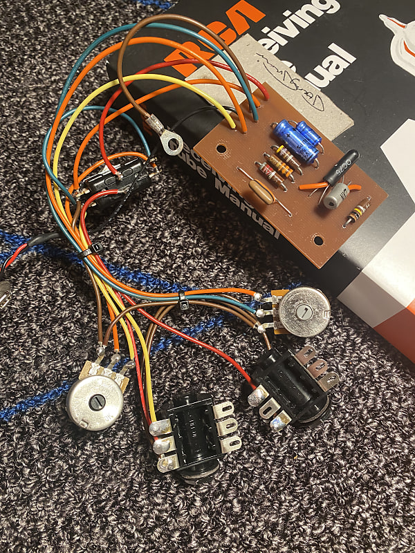 Drop-in NKT & OC75 Harness for Fuzz Face | Reverb