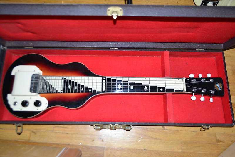 National Clipper 6 string Lap Steel Sunburst (50s) 50s | Reverb