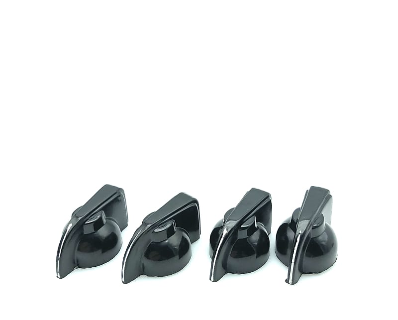 4 Chicken Head Amp Control Knobs Black | Reverb