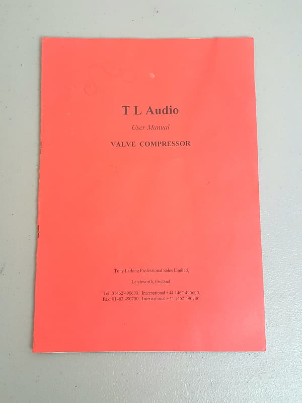 TL Audio "Valve Compressor" C-1 Tube Mic Pre/Compressor - | Reverb