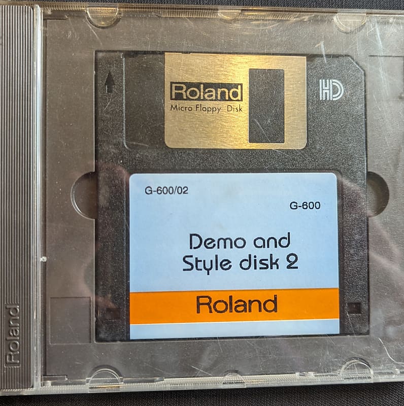 Roland G-600 Demo And Style Disk 2 | Reverb
