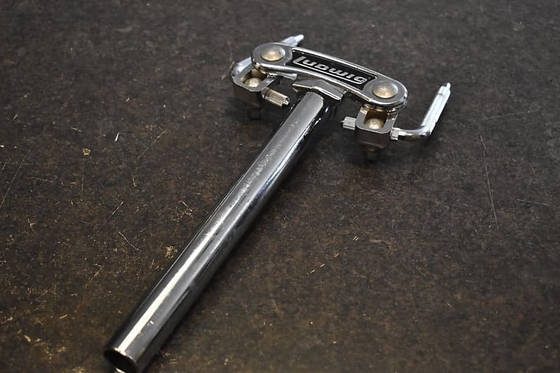 Vintage 70's Ludwig Bass Drum Mounted Double Tom Holder - | Reverb