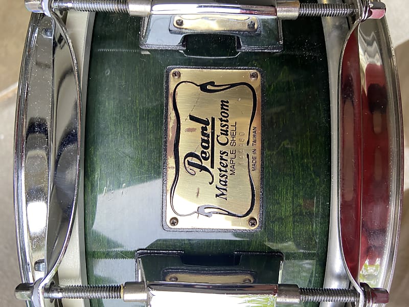 Pearl Masters Custom Maple 2010 - Green | Reverb
