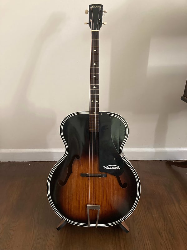 Harmony Tenor Guitar 1960 - Sunburst | Reverb