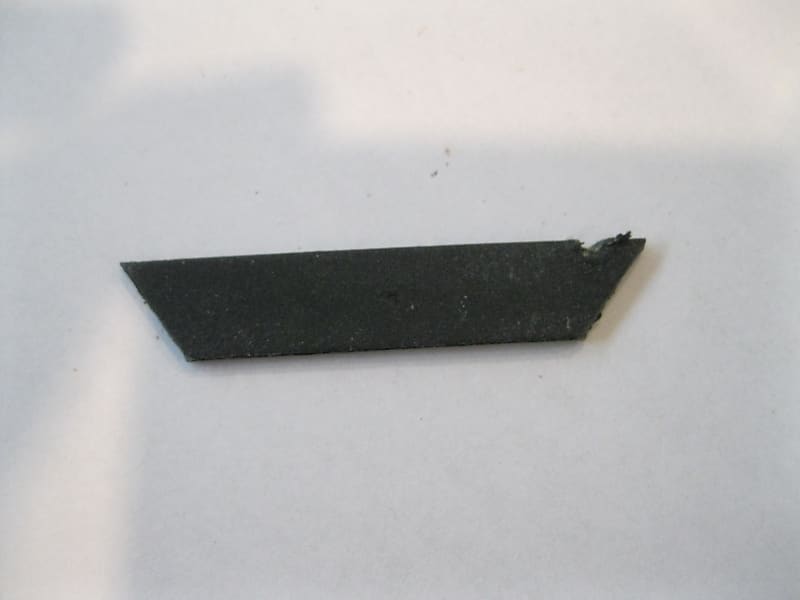 Fender Vintage Fender Neck shim 1960's Black (thick type) | Reverb