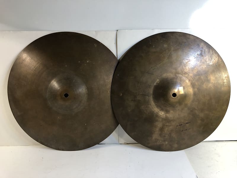 Abex 14” Hi hat cymbals | Reverb UK