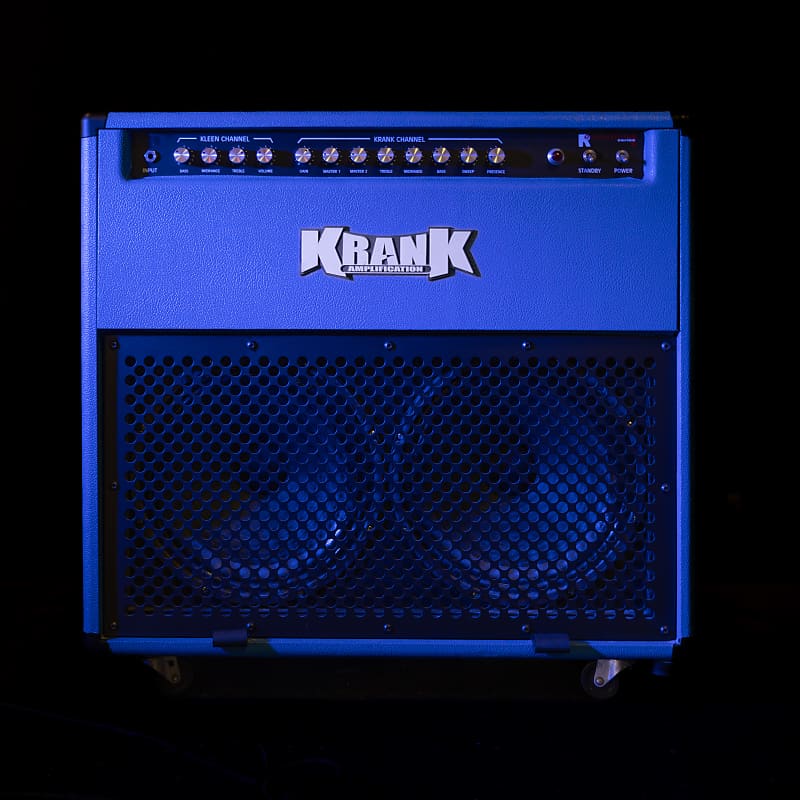 Krank REVOLUTION SERIES 1 2X12 Combo Amplifier 2000's - Blue | Reverb