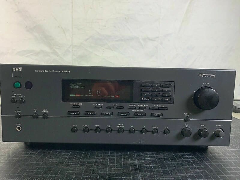NAD Surround Sound Receiver AV-716 | Reverb