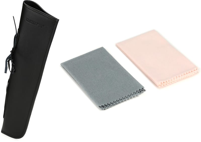 Howard Core Leather Bass Bow Quiver - Black Bundle with Blitz | Reverb