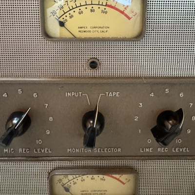 Ampex 601-2 Stereo 1/4” reel to reel tape machine | Reverb