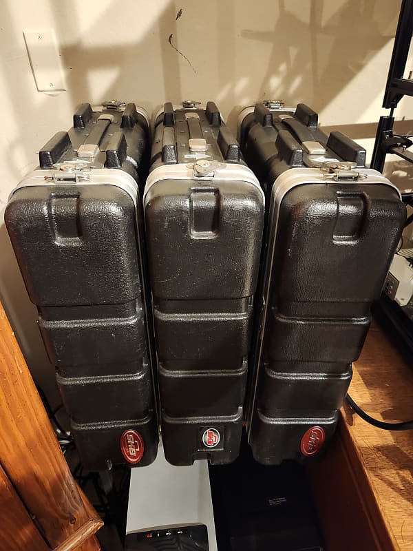 SKB 2 Space Road Rack 2000's - Black | Reverb