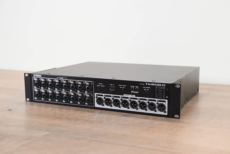 Yamaha Tio1608-D 16x8 I/O Rack with Dante (church owned) | Reverb
