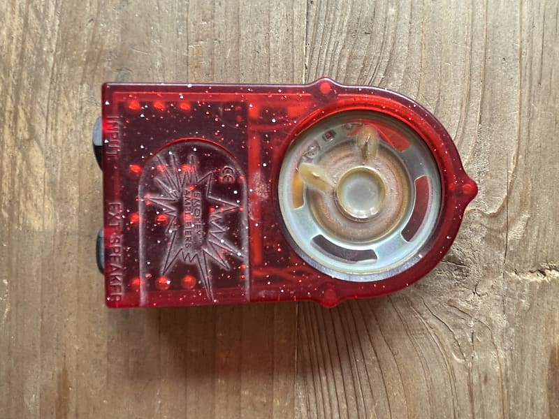 Smokey Amps Mini amp 9volt Red Sparkle | Reverb