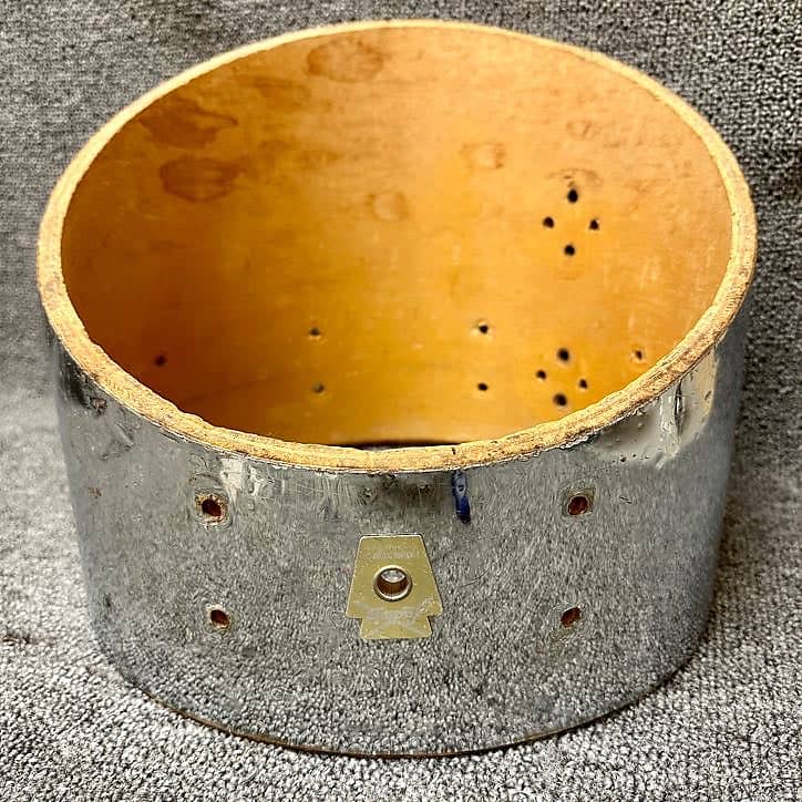 Ludwig 13" Marching Tom Shell Mirror Chrome Wrap | Reverb