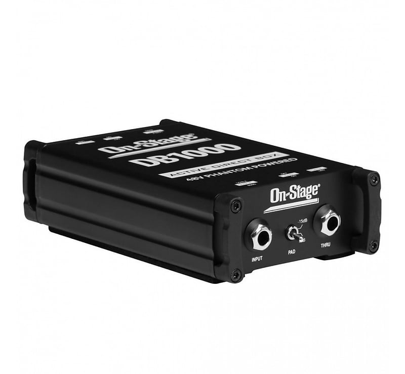 On-Stage DB1000 Active DI Box | Reverb
